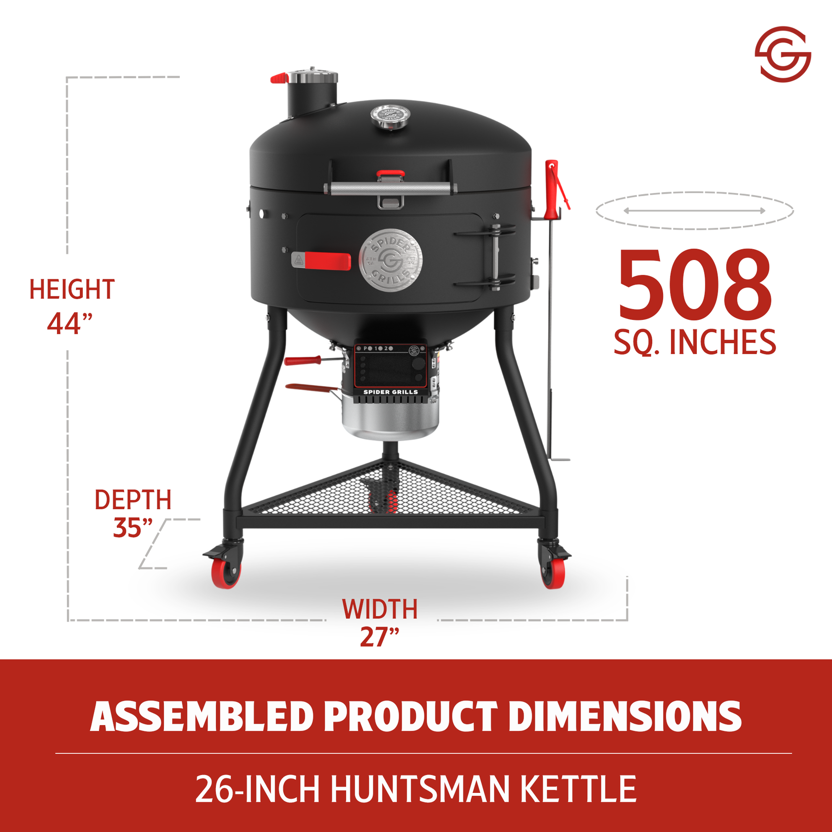 Giant Huntsman™ – Spider Grills