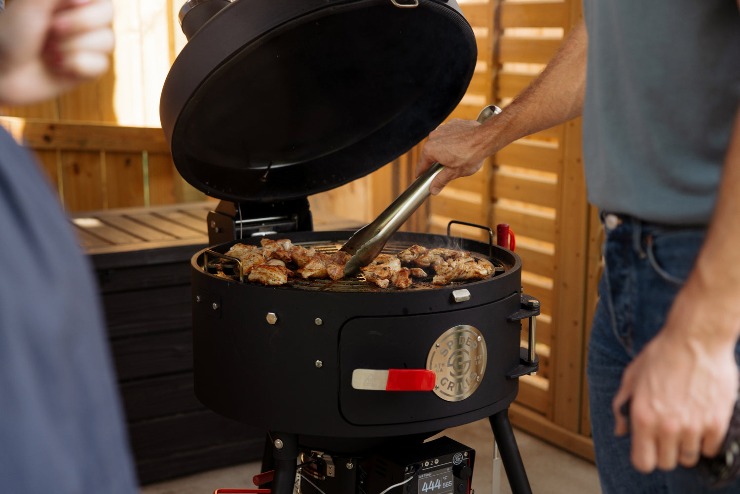 Huntsman Side Shelves (Left + Right) – Spider Grills