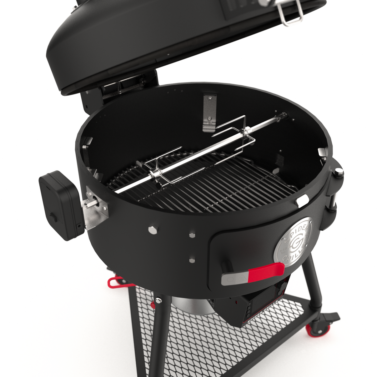 The Huntsman™ Web Spinner Rotisserie – Spider Grills